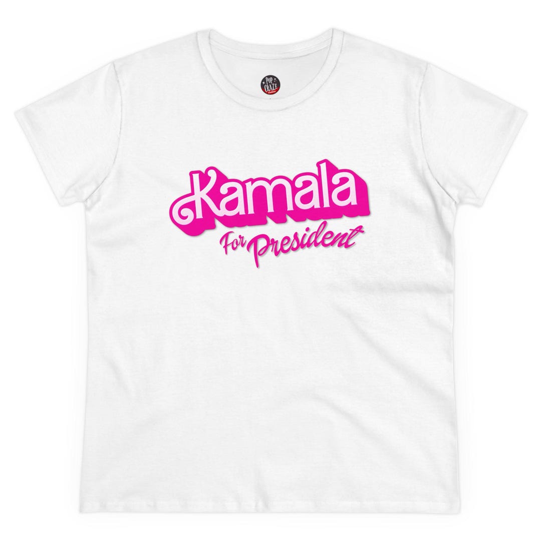 President Barbie, Madam President 2024 Election Shirt, Democrat Voting ...