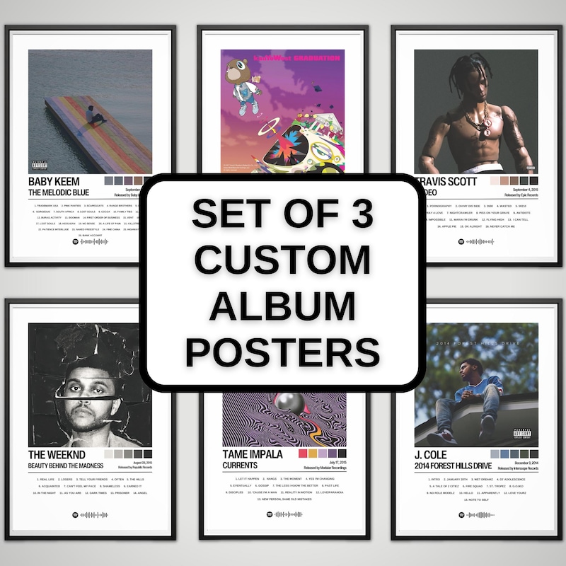 Album Cover Posters - Etsy