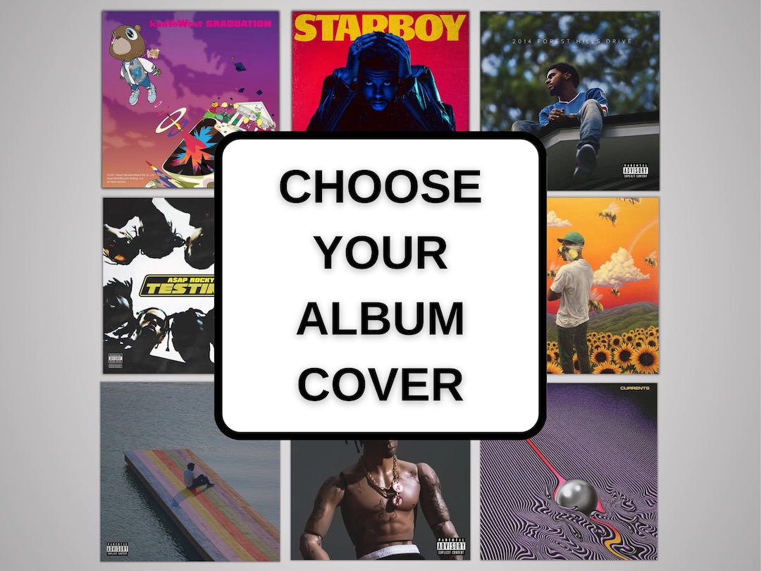 Custom Album Cover Print, Album Cover Poster, Album Art, Any Album ...