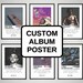 Custom Album Cover Poster, Album Cover Print, Album Art, Any Album ...