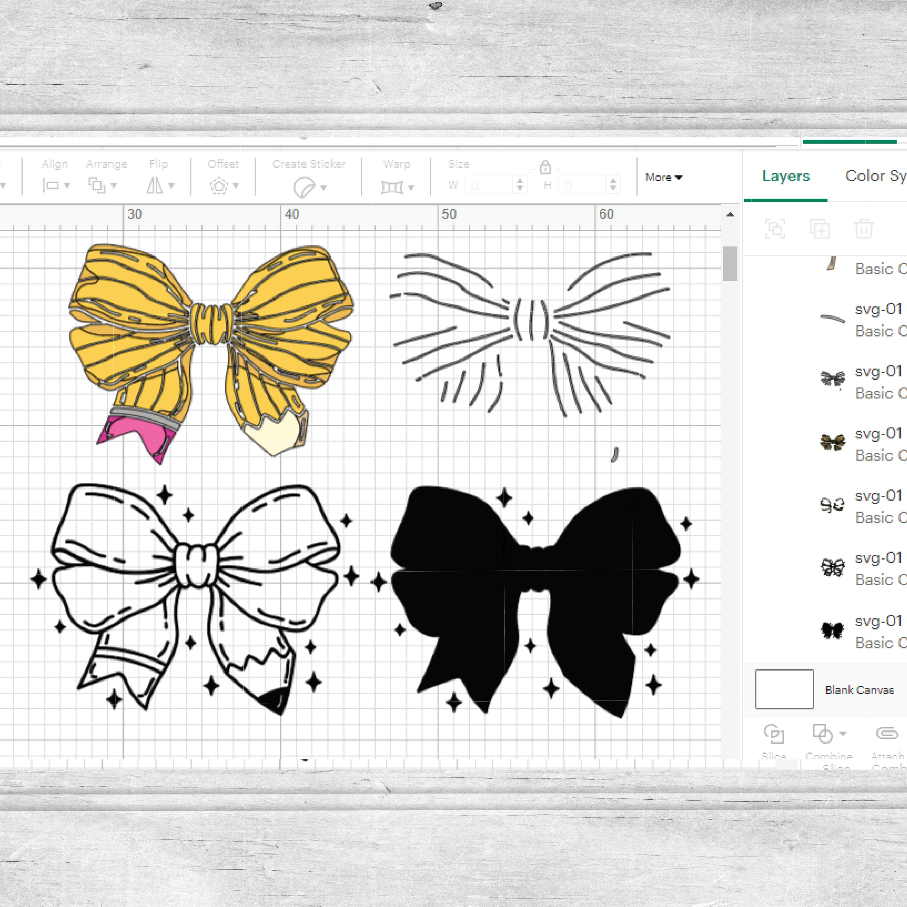 Pencil Bow SVG, Coquette Pencil Bow Svg, Coquette Teacher PNG, Coquette ...