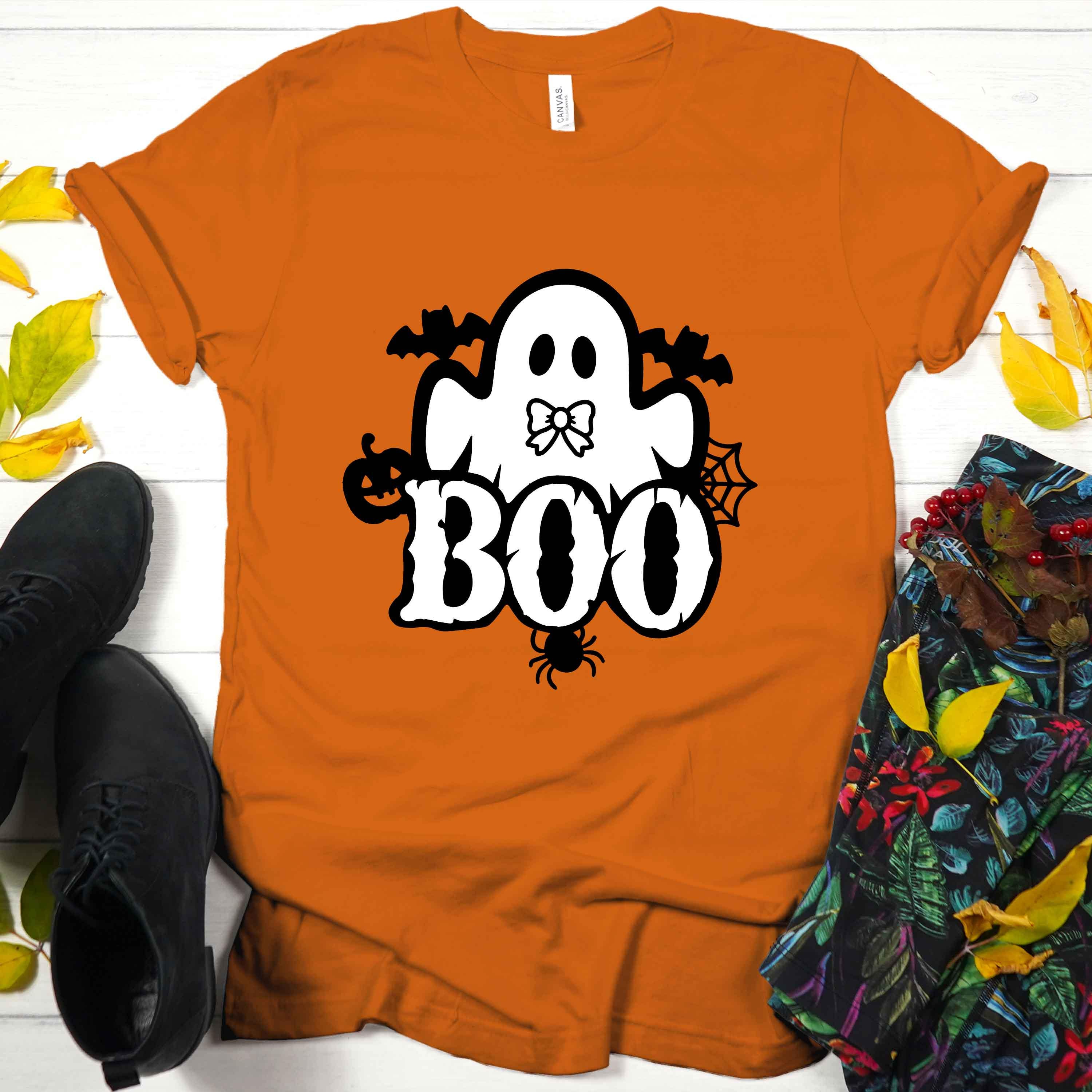 Ghost Boo Svg, Fall, Autumn,ghost Shirt,halloween Cut File, Laser Cut ...