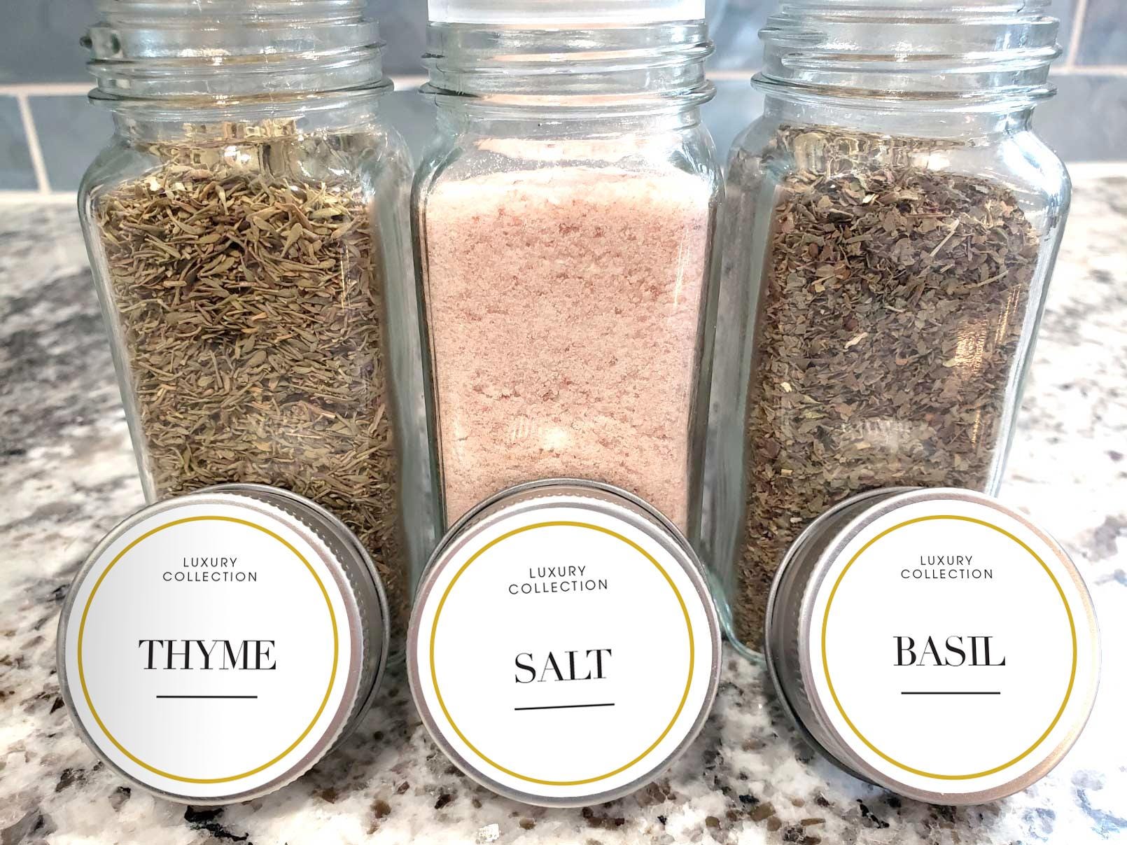 Pantry Labels | Farmhouse Pantry | Custom Kitchen Organization Stickers ...