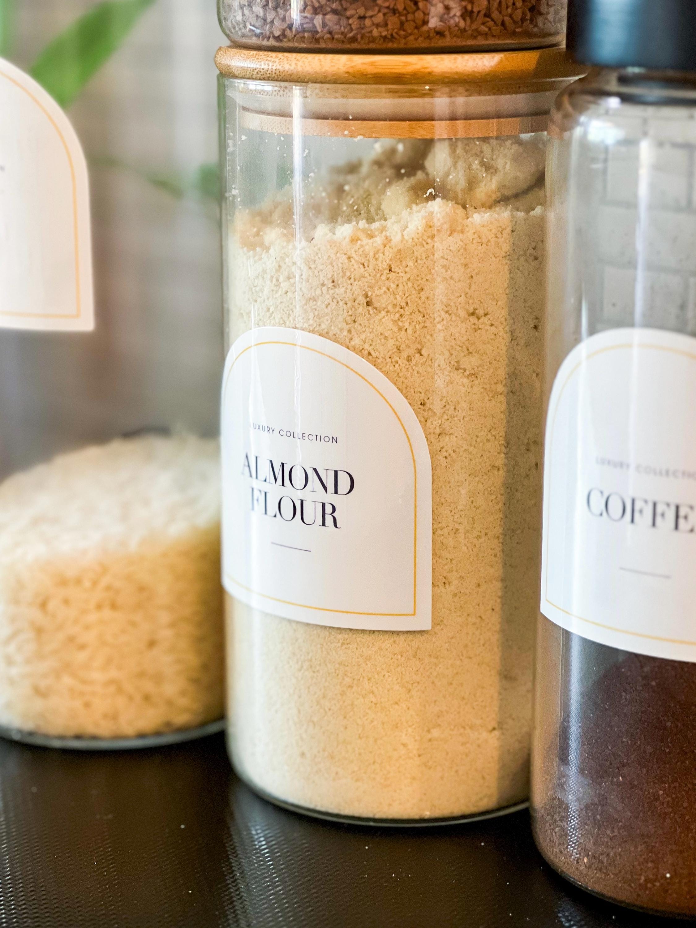 Pantry Labels | Farmhouse Pantry | Custom Kitchen Organization Stickers ...