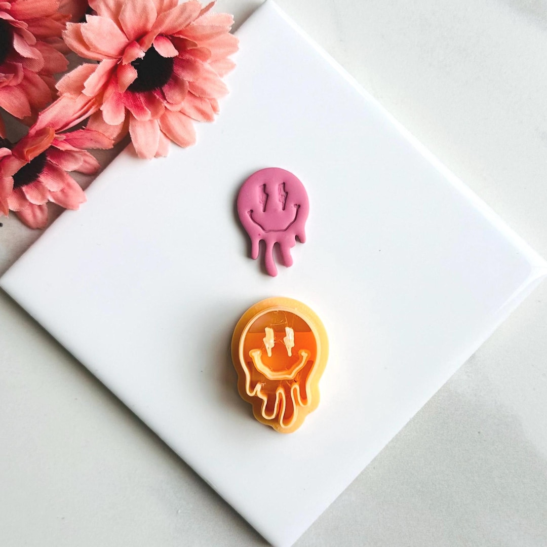 Melting Face Clay Cutter | Face Clay Cutter Cutters Polymer Clay ...