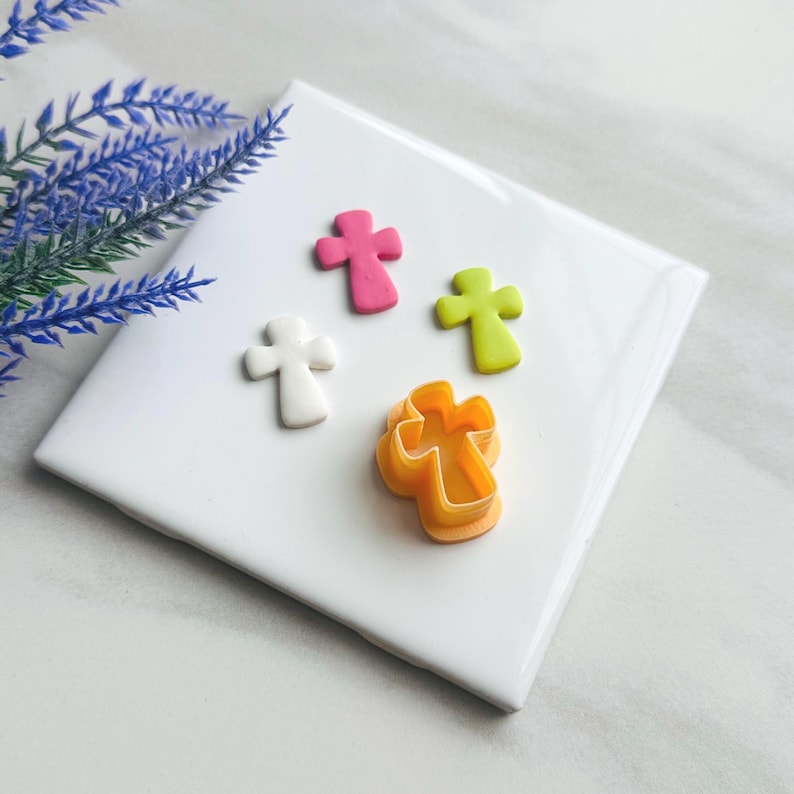 Cross Clay Cutter: Easter, Spring, Christian Clay Cutters - Etsy