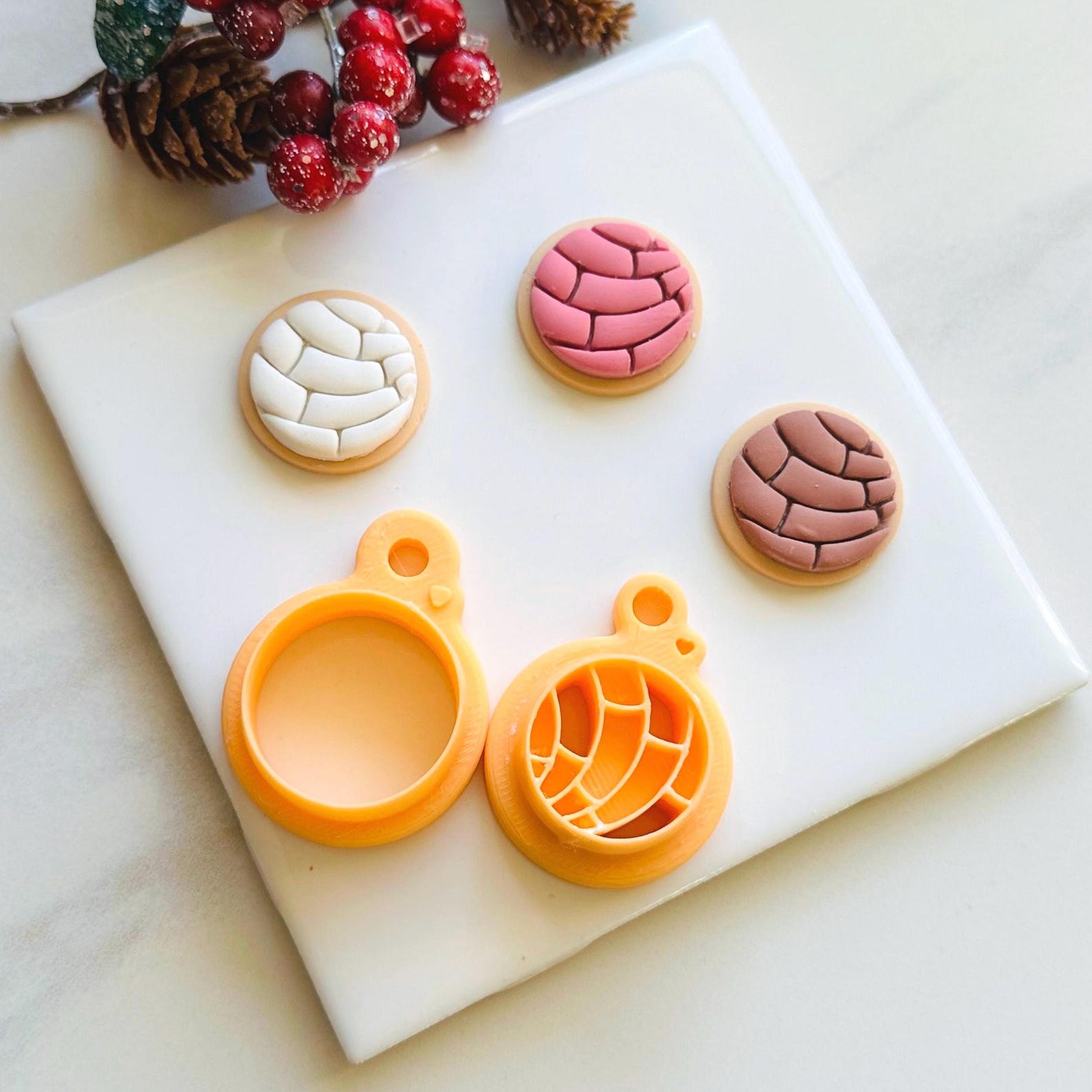 Concha Clay Cutter: Traditional Mexican Pastry Design - Etsy