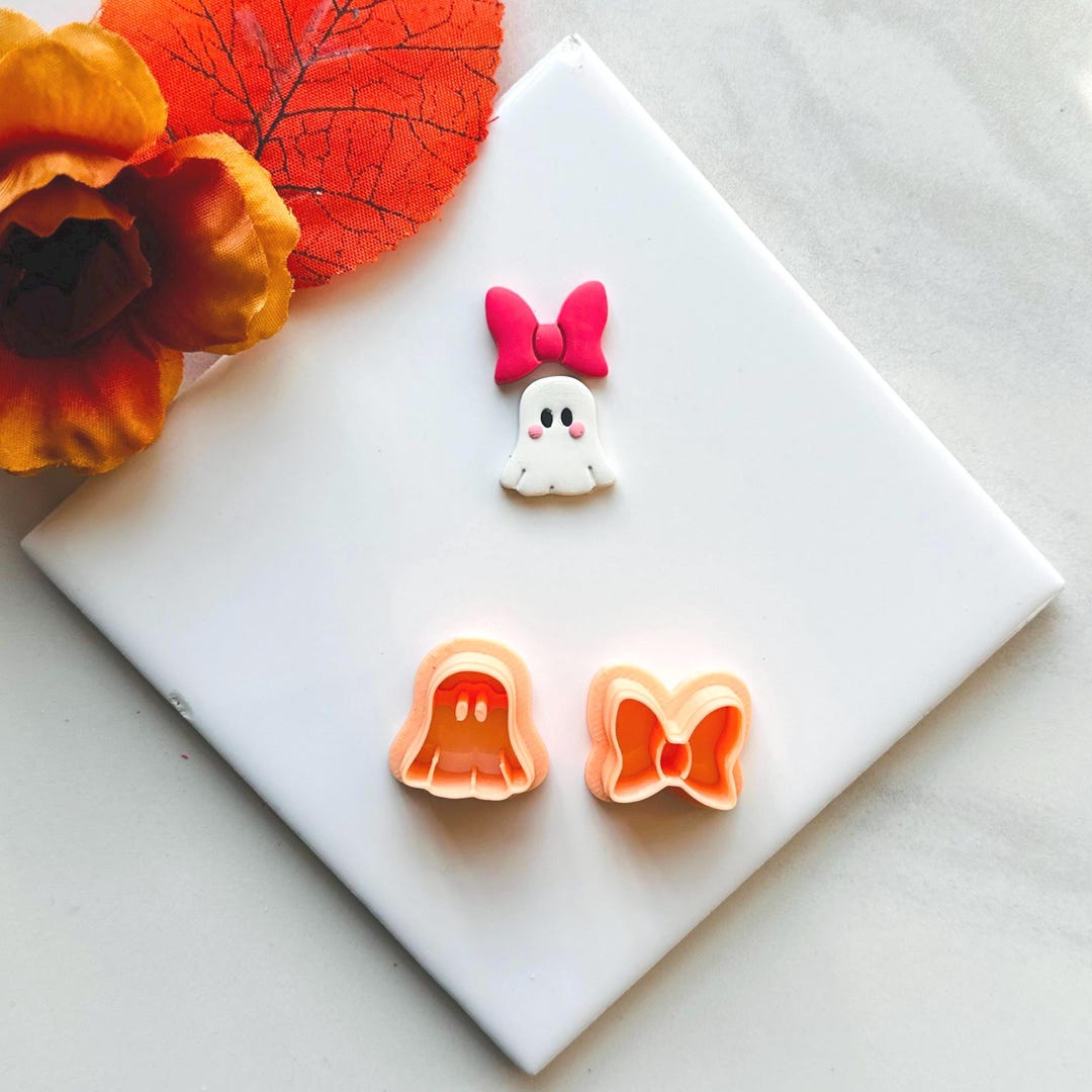 Ghost Clay Cutter - Halloween Polymer Clay Jewelry Tool - Etsy