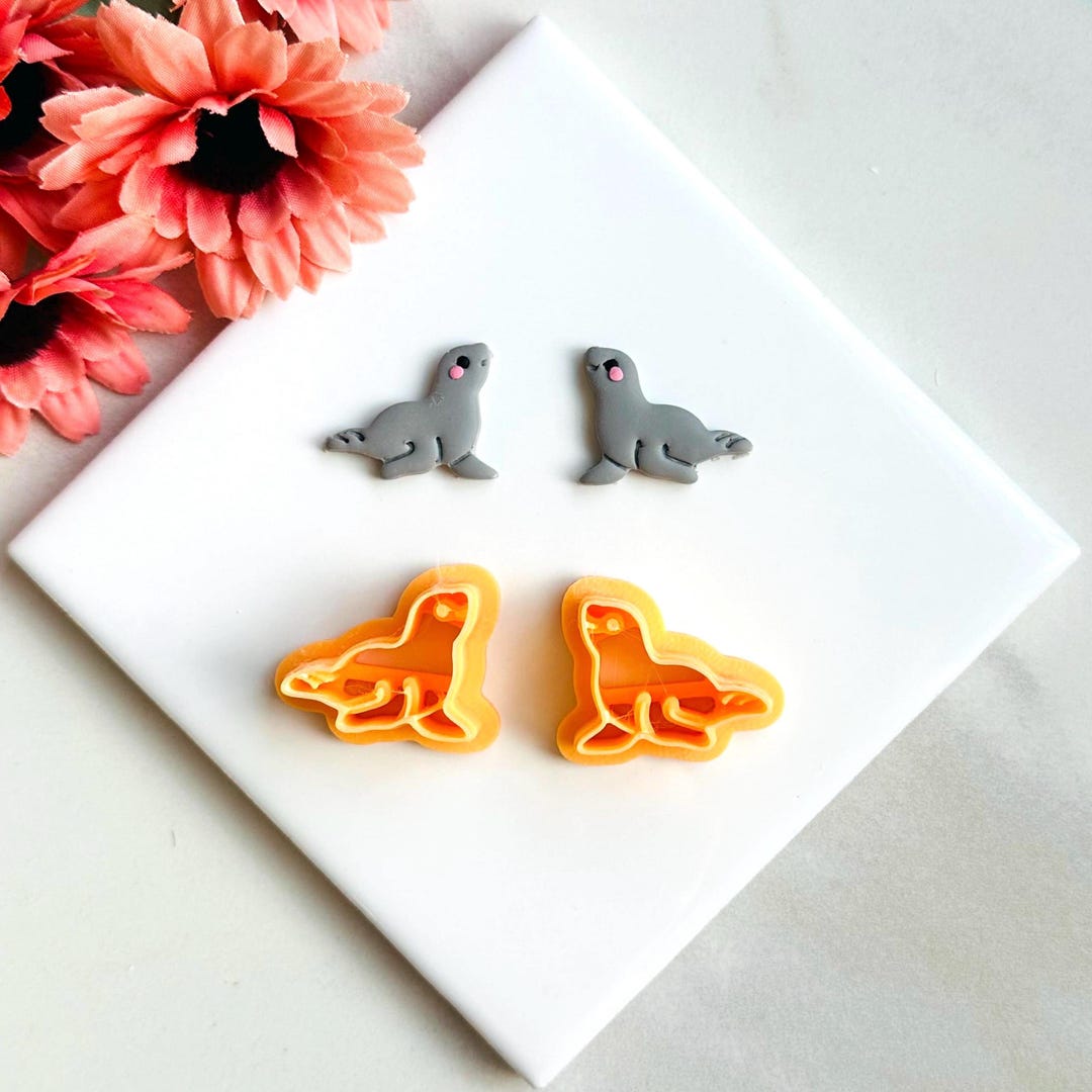 Seal Clay Cutter | Ocean Clay Cutter Seal Clay Cutters Polymer Clay ...