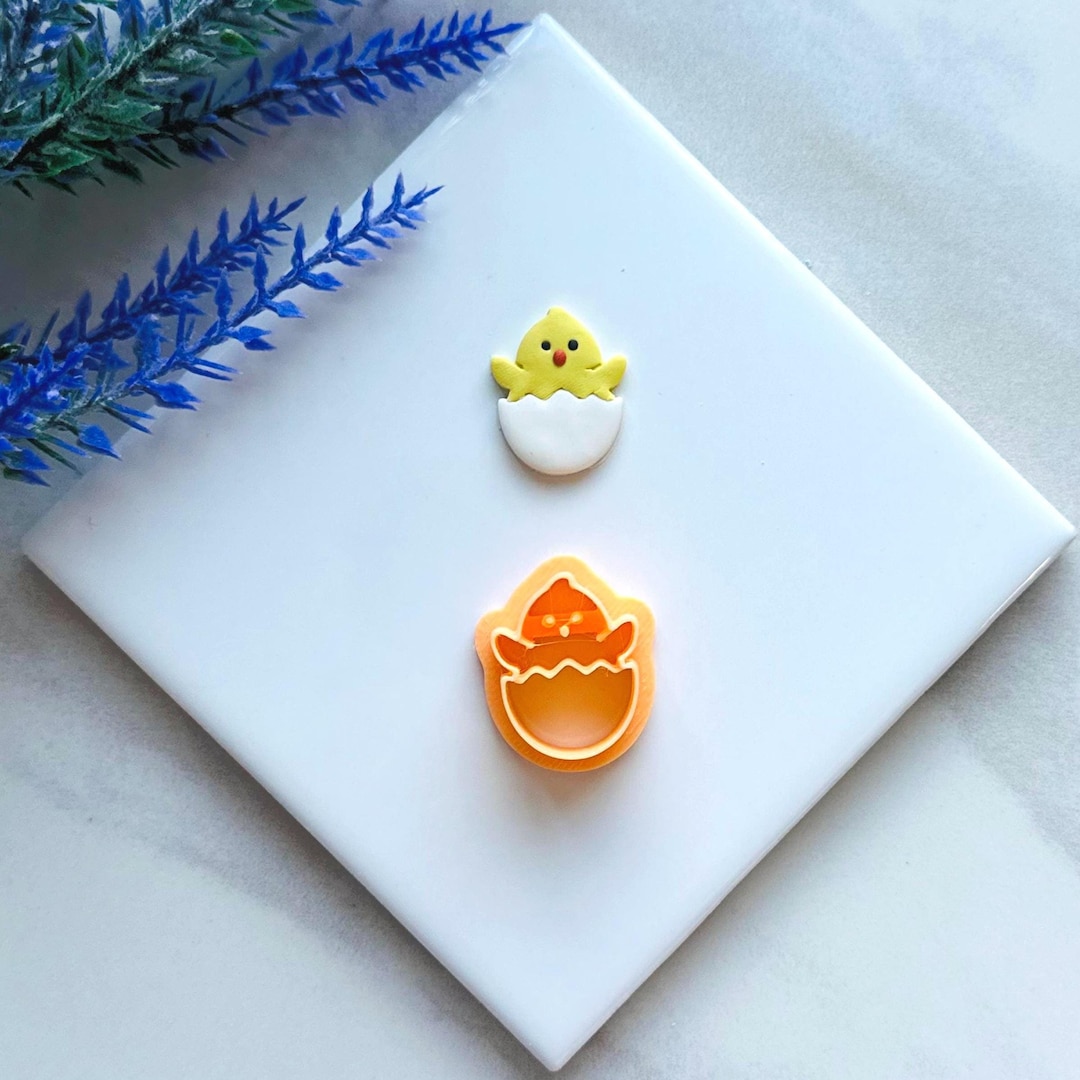 Easter Chick Clay Cutter | Polymer Clay, Spring Craft - Etsy
