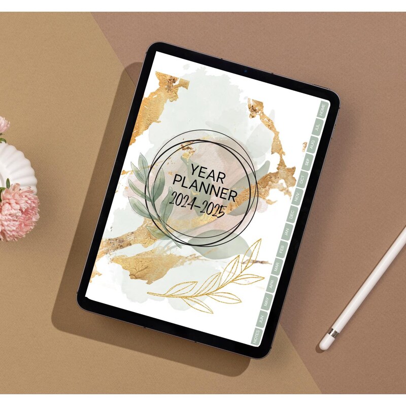 Botanical Planner - Etsy