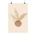 Matte Vertical Boho Themed Posters Plant Poster Positive Vibe Poster ...