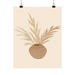 Matte Vertical Boho Themed Posters Plant Poster Positive Vibe Poster ...