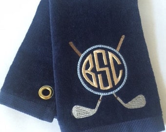 Monogrammed golf | Etsy