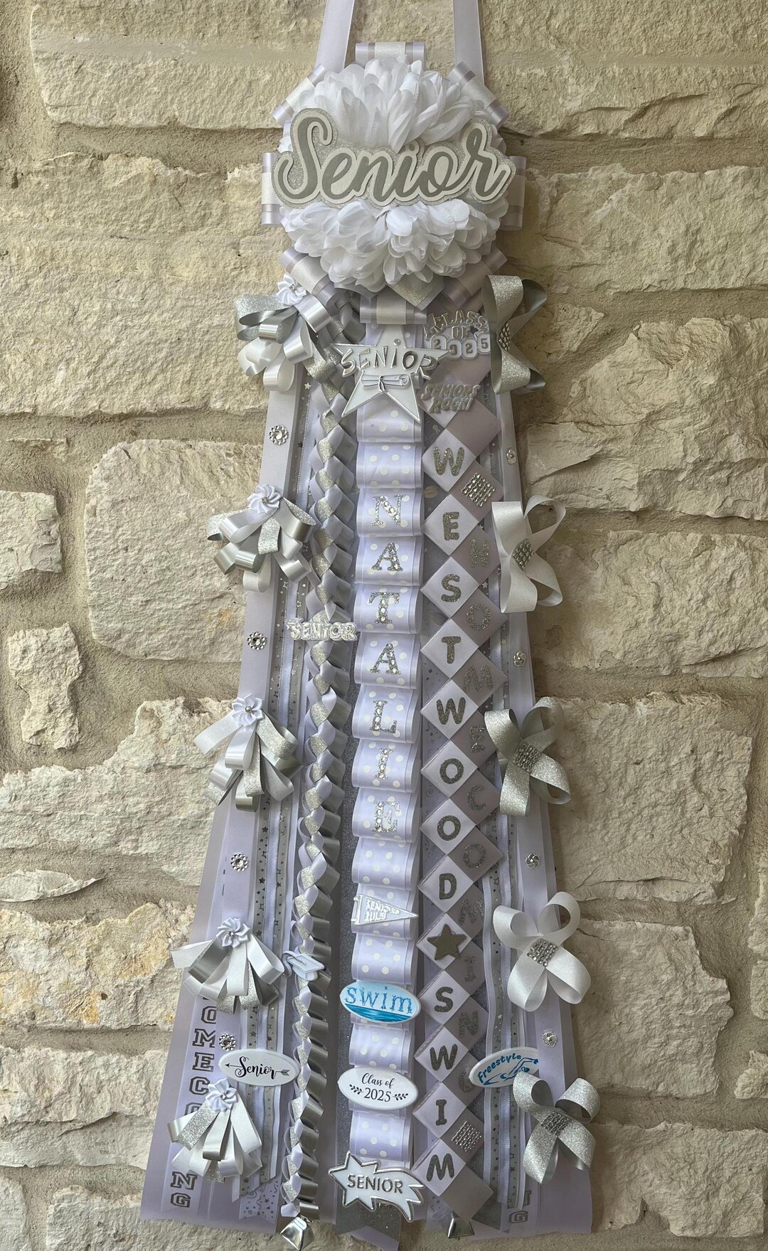 Elegant Senior-themed, Personalized Homecoming Mums - Etsy