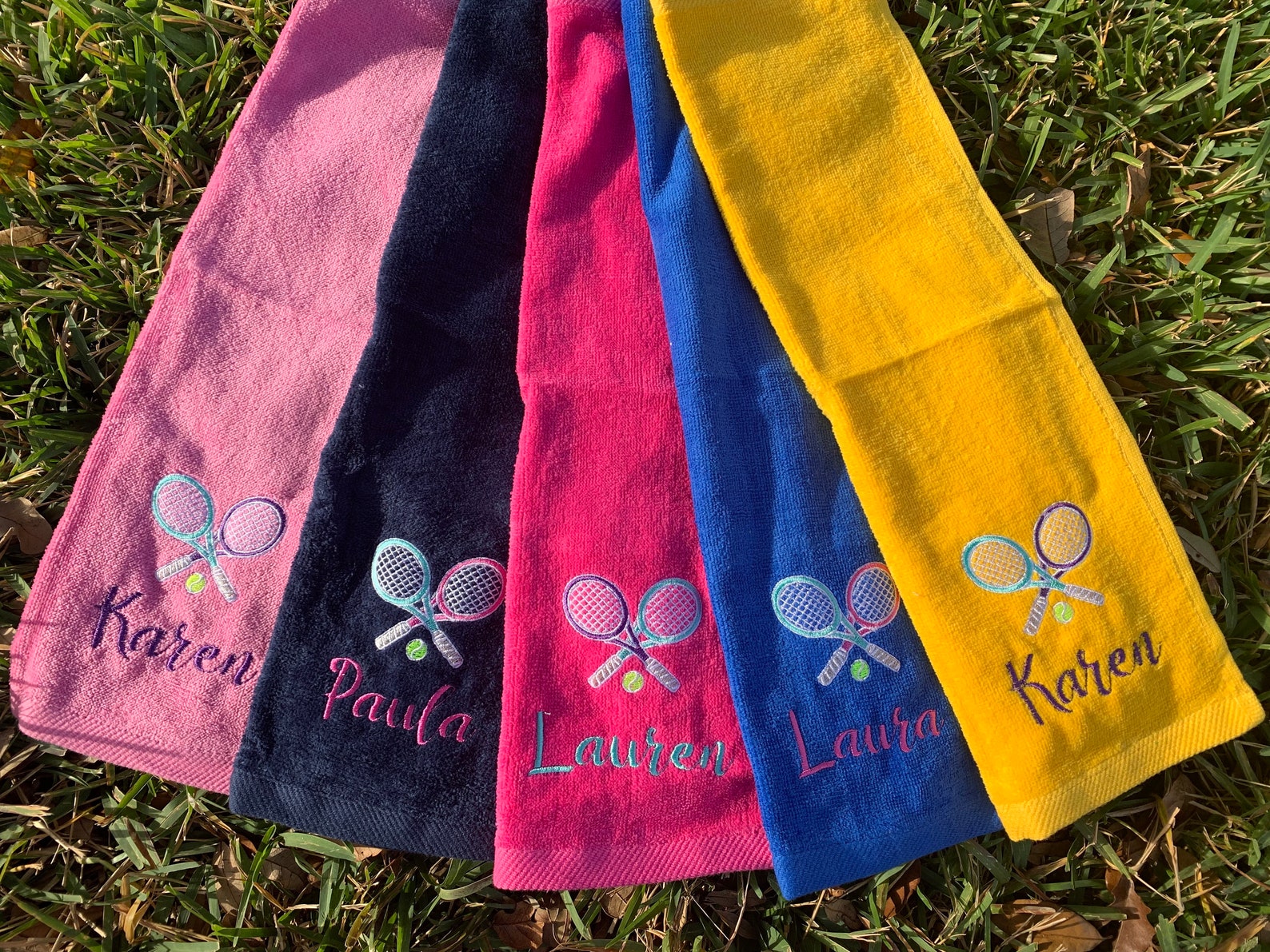 Tennis Towels Personalized and Available in Several Colors - Etsy