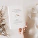Wild Flower Wedding Booklet Template, Editable Floral Booklet Template ...