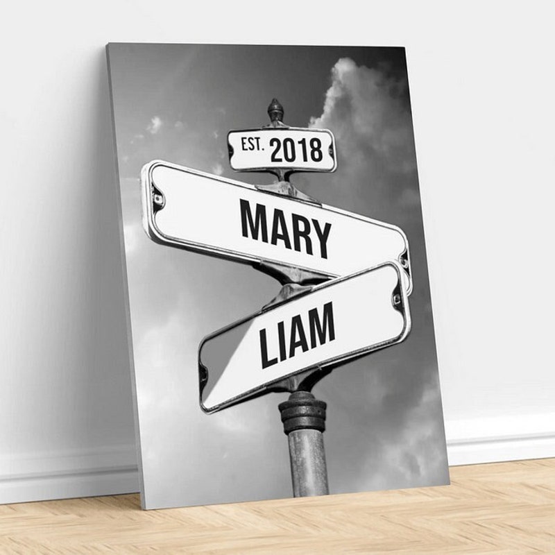Wedding Street Sign - Etsy