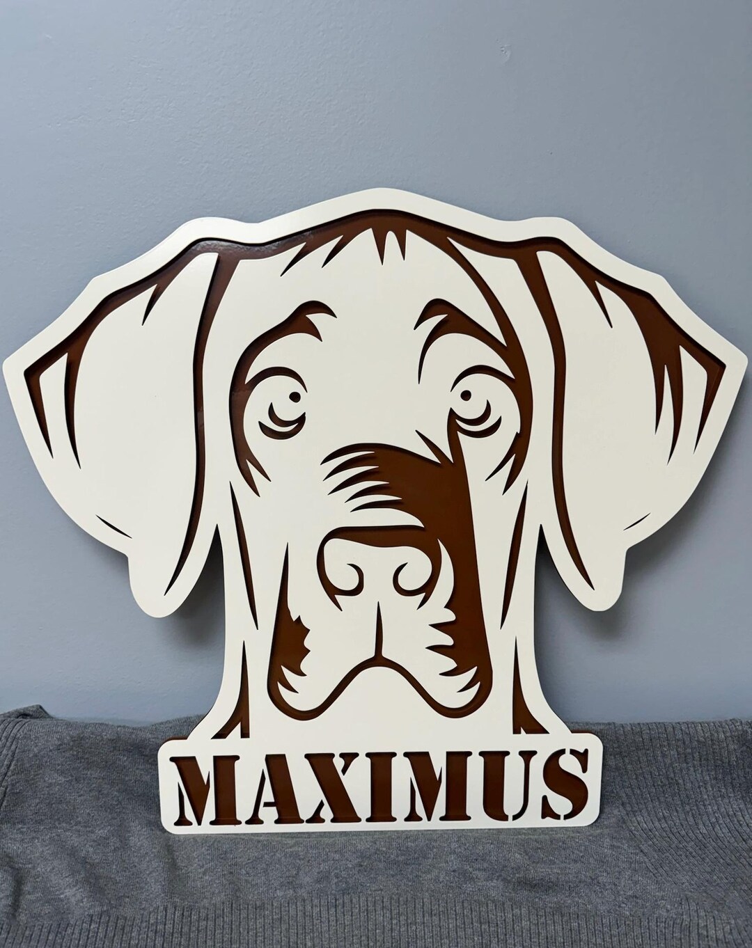 Personalized Dog Metal Sign | Great Dane | Metal Wall Art | Outdoor ...