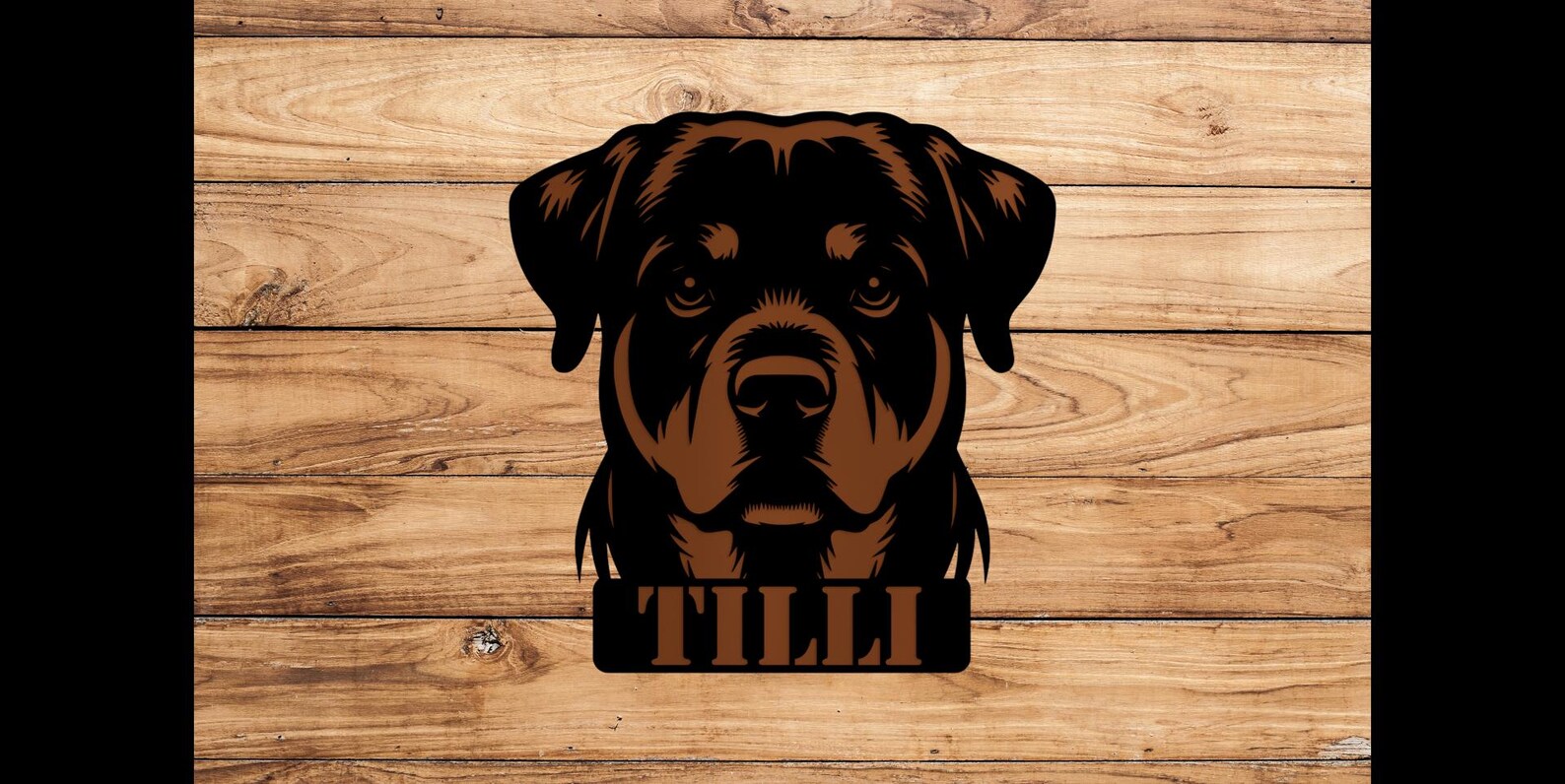 Personalized Dog Metal Sign | Rottweiler | Metal Wall Art | Outdoor ...