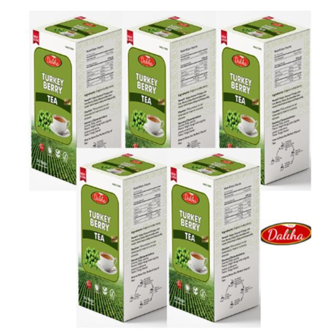 5 X Daliha Turkey Berry Tea (box) - Etsy