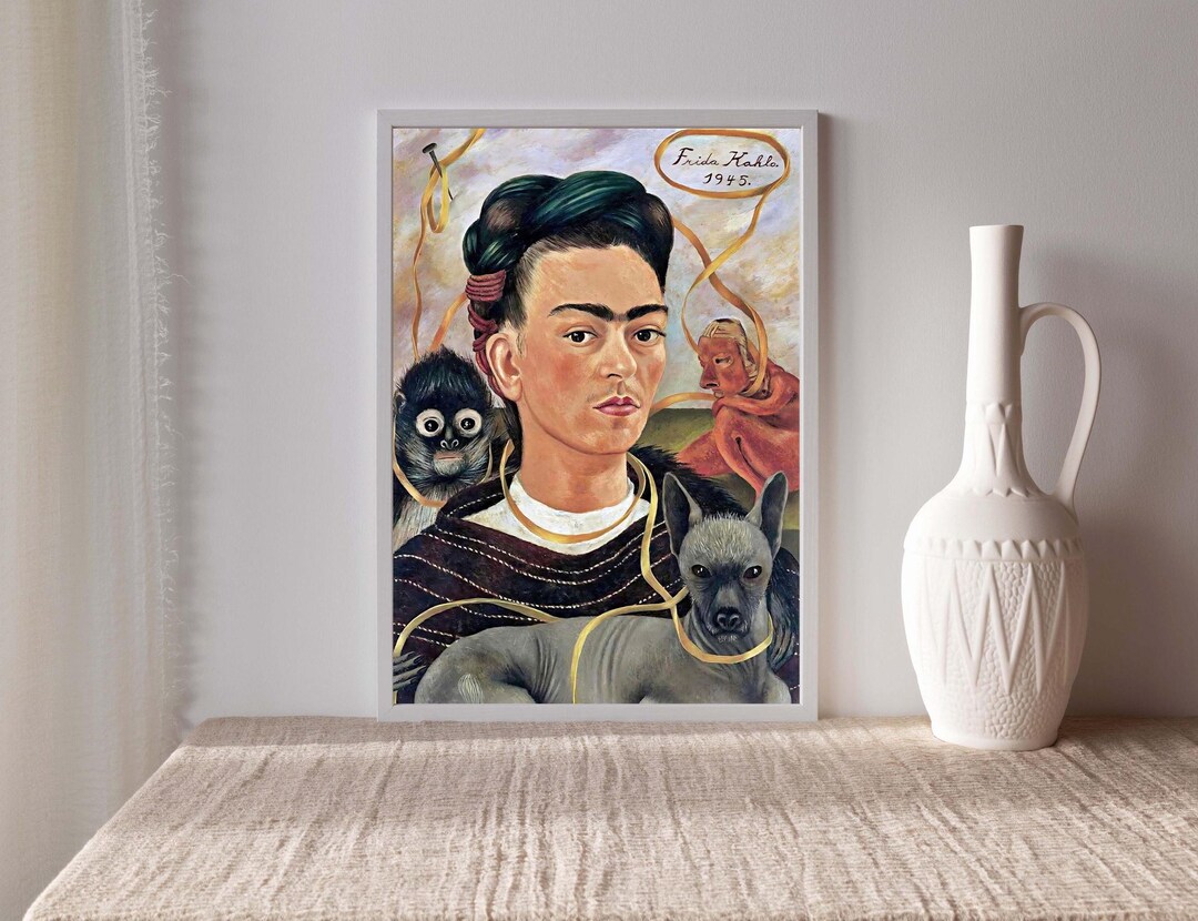 Frida Kahlo Self-portrait Art Print Museum-grade Giclée Poster of ...