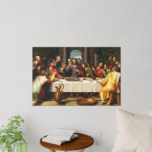 Juan De Juanes, Last Supper, the First Eucharist, 1562, Art Print, Spanish Renaissance ...