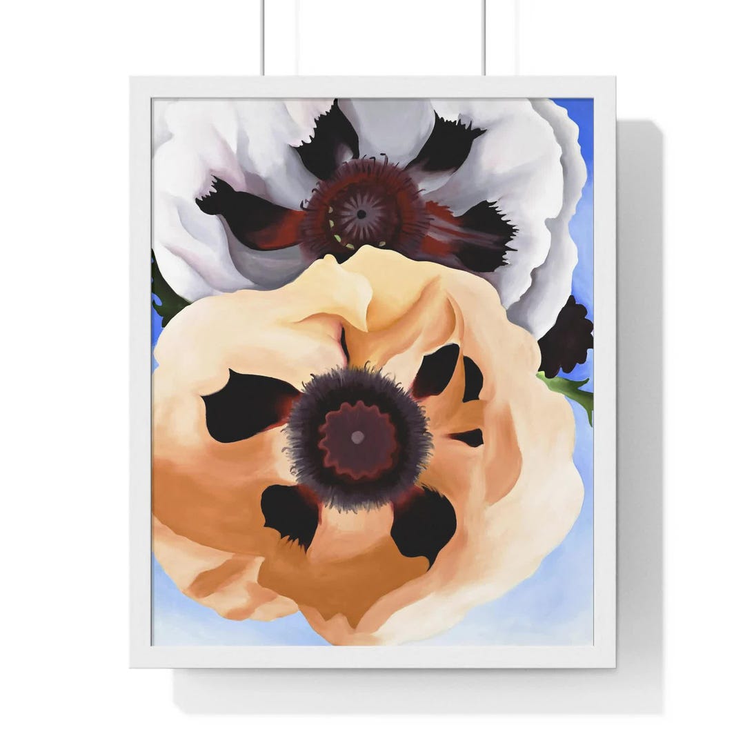 Georgia O'keeffe, Poppies, Art Print, American Painter, Modernism ...
