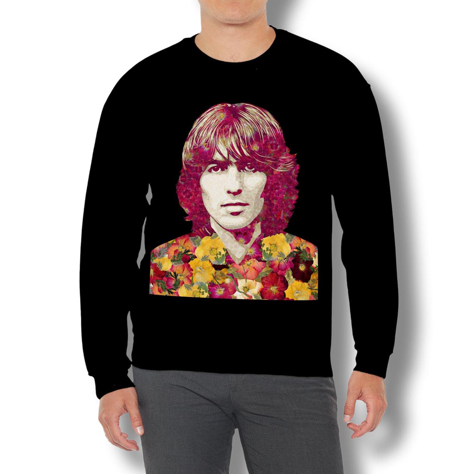 George Harrison Sweatshirt, Beatles Fan Gift, Heavy Blend Crewneck ...