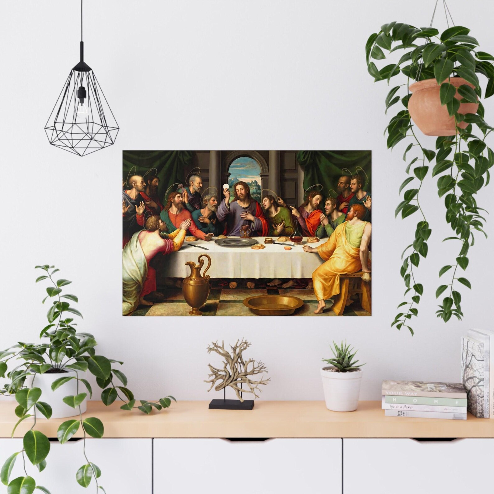 Juan De Juanes, Last Supper, the First Eucharist, 1562, Art Print ...