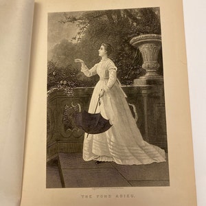 The Fond Adieu 1888 Steel Plate Engraving to Frame 7 X 10 - Etsy