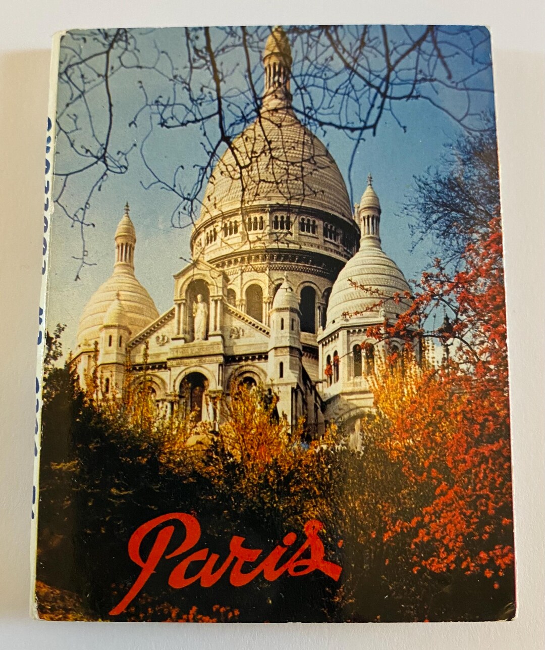 Vintage Paris Souvenir Fold Out Album With 12 Tourist Locations Small ...