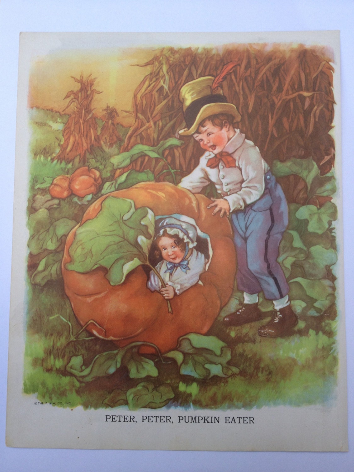 Old Mother Hubbard A Clara M Burd Vintage Book Print 1930s | Etsy