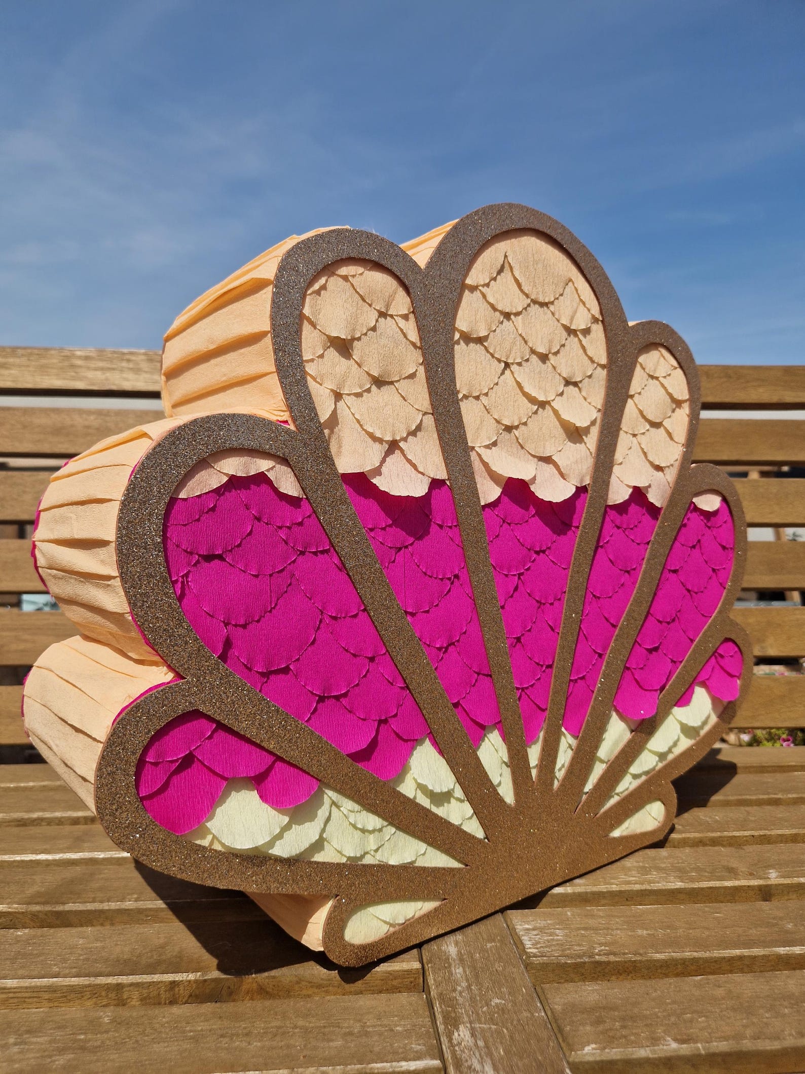 Handmade Seashell Piñata for Birthday Parties, Kids Parties, Weddings ...
