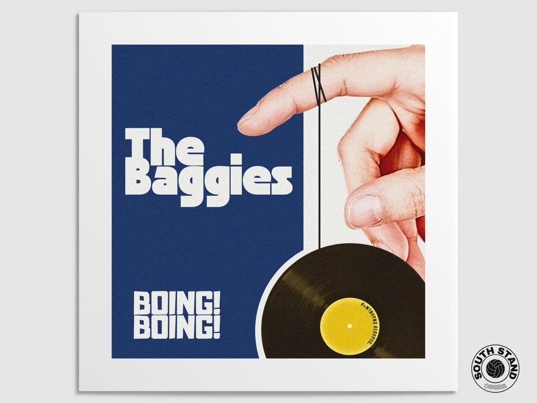 West Brom Themed Album Cover Print (square) - Etsy