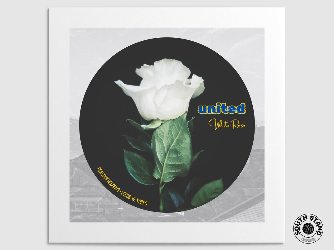 Leeds United Themed Album Cover Print (square) - Etsy