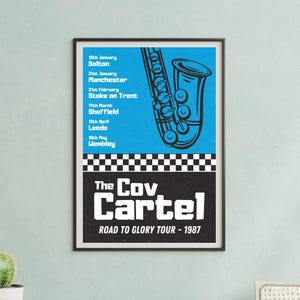 Coventry City FA Cup Themed Tour Poster Print (A4, A3, A2) - Etsy