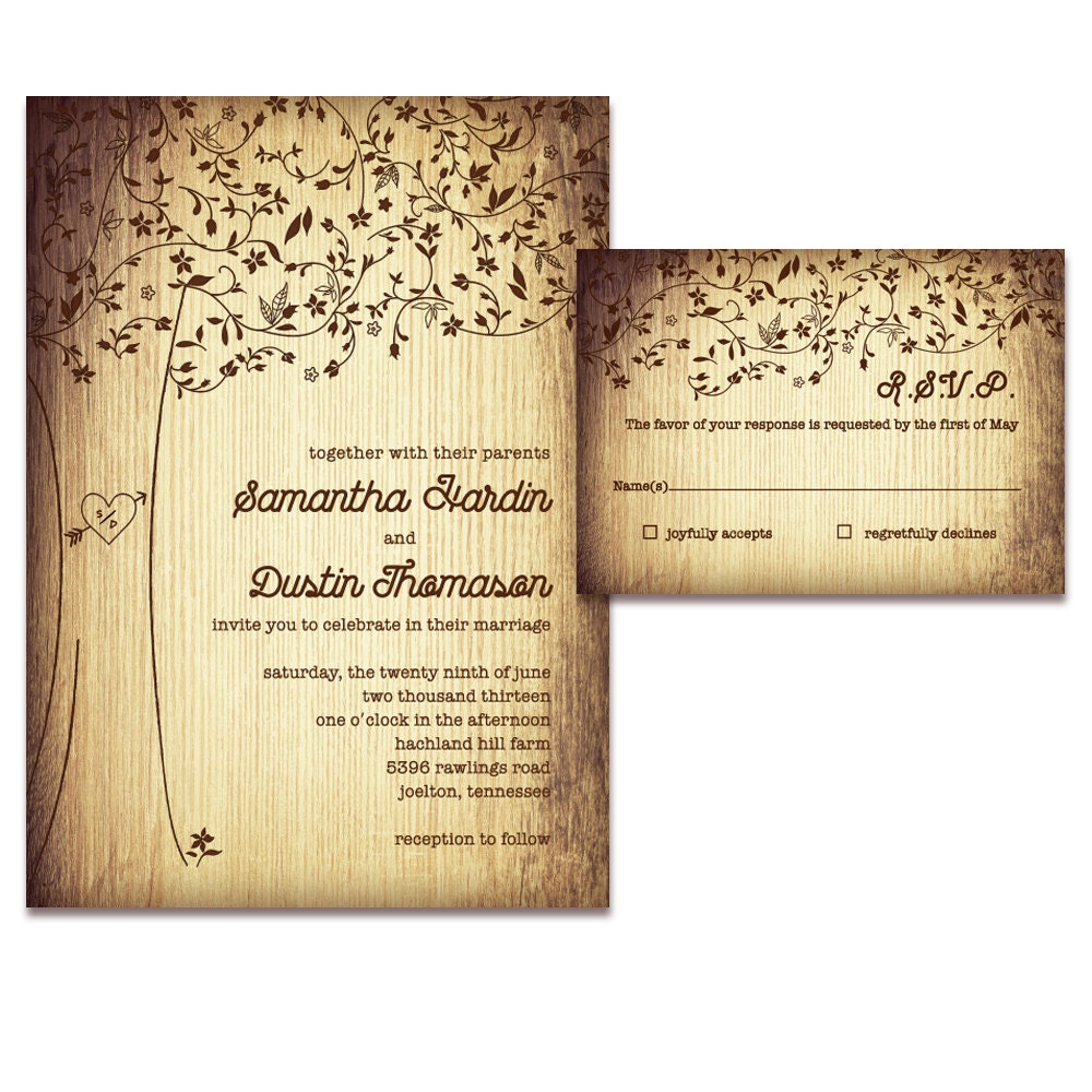 Tree of Love Wedding PRINTABLE PDF ONLY - Etsy