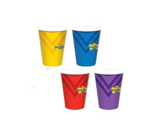 Wiggles Party Paper Masks Pack of 8 - Etsy