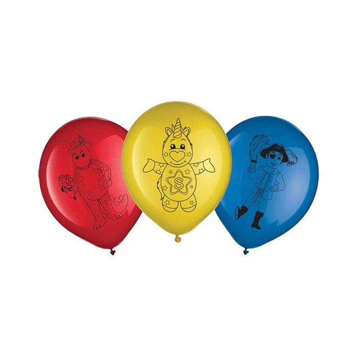 Wiggles Balloons Pack of 6 - Etsy