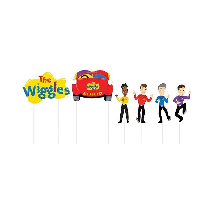Wiggles Party Cake Topper Kit - Etsy