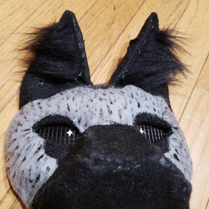 Cross Fox Therian Mask - Etsy