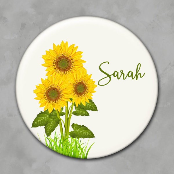 Sunflower Mirror - Etsy