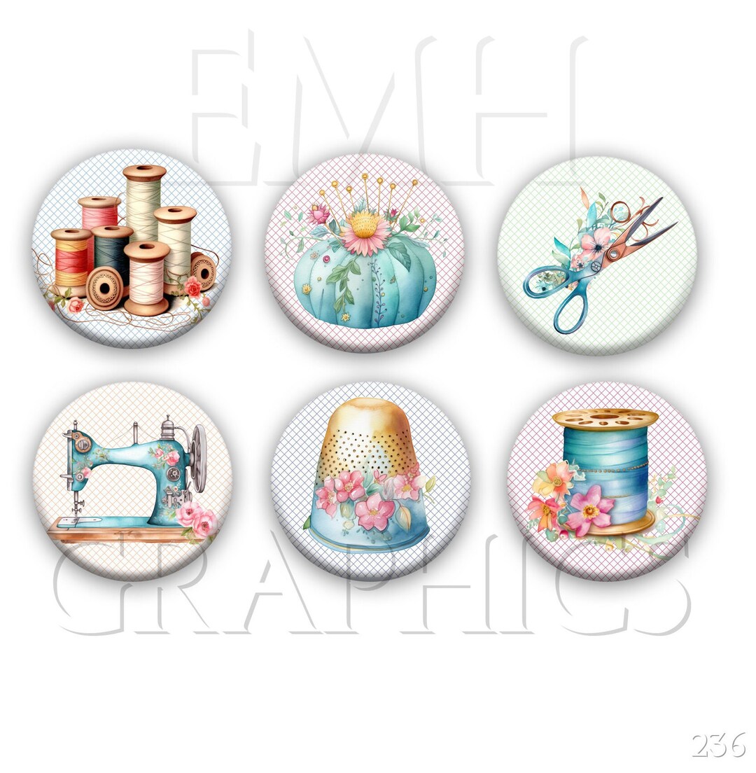 Sewers Magnet, Gift for Sewer, Fridge Magnet, Sewing Theme, Kitchen ...