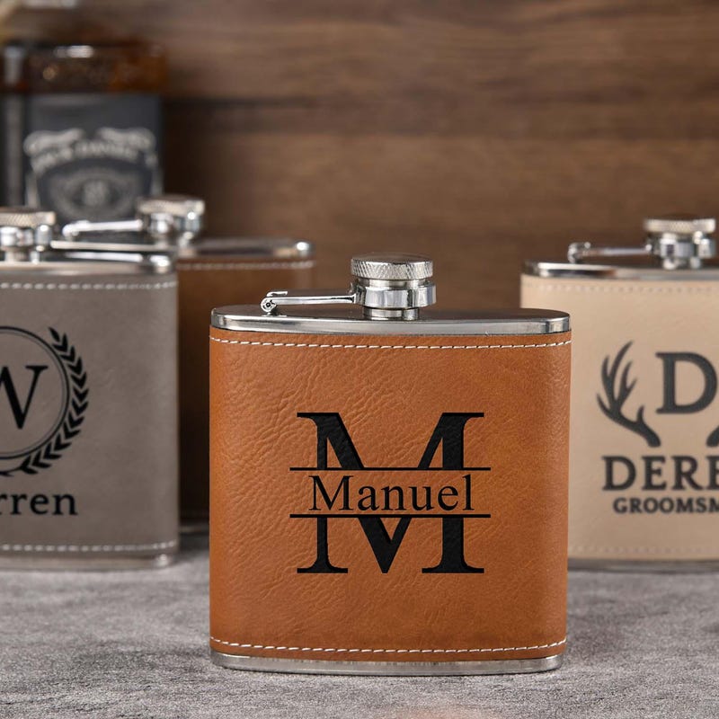 Personalized Flask - Etsy