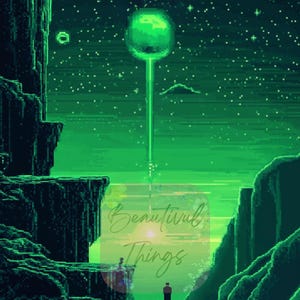 Poster Bundle Retro Space Pixel Art Set 4 Galactic Prints for Sci-fi ...
