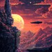 Poster Bundle Retro Space Pixel Art Set 4 Galactic Prints for Sci-fi ...