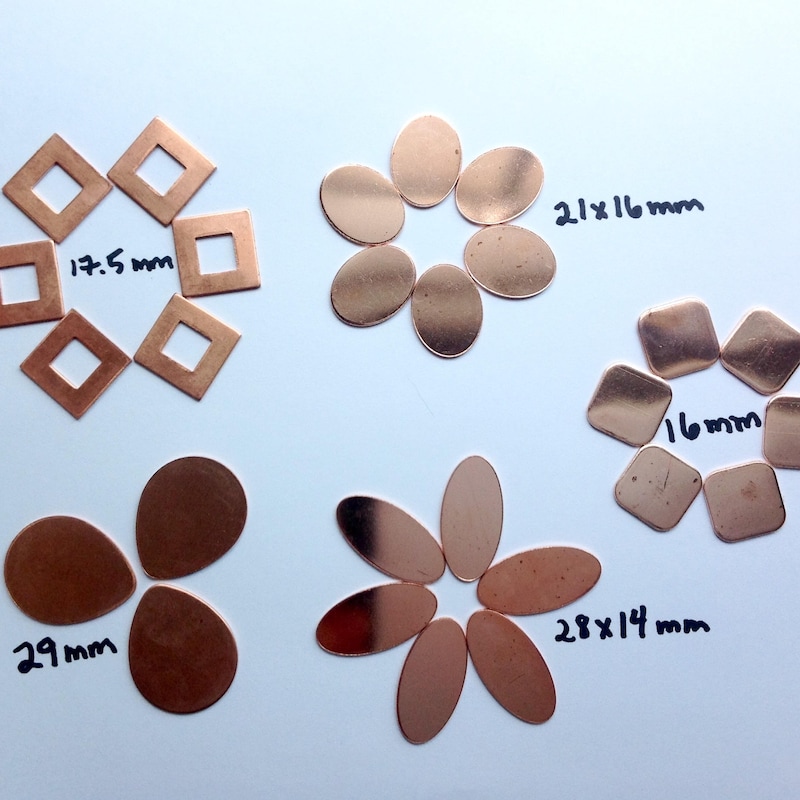 Copper Blanks for Jewelry - Etsy