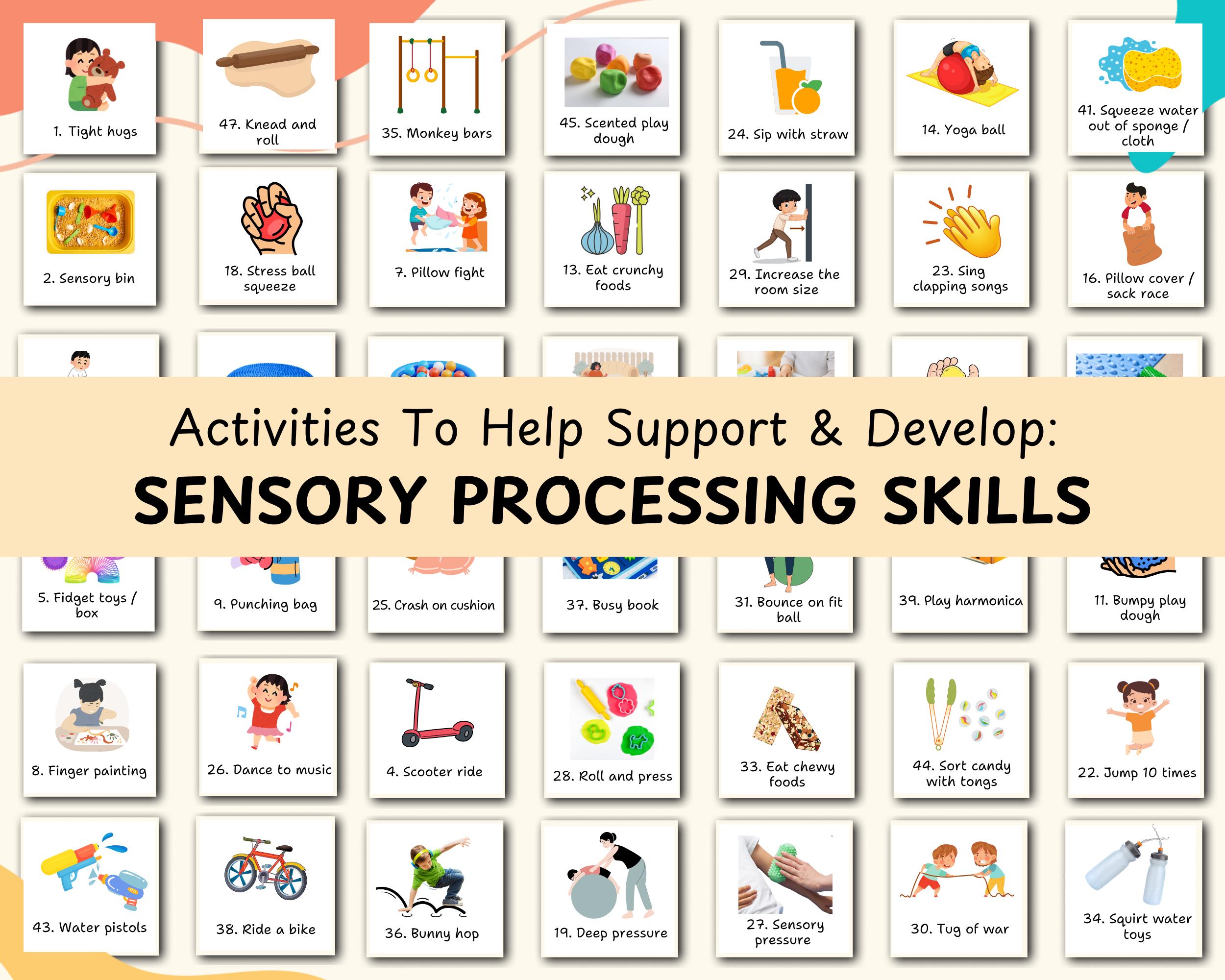 Occupational Therapy Activity Cards Bundle- 192 Visuals for Fine and ...