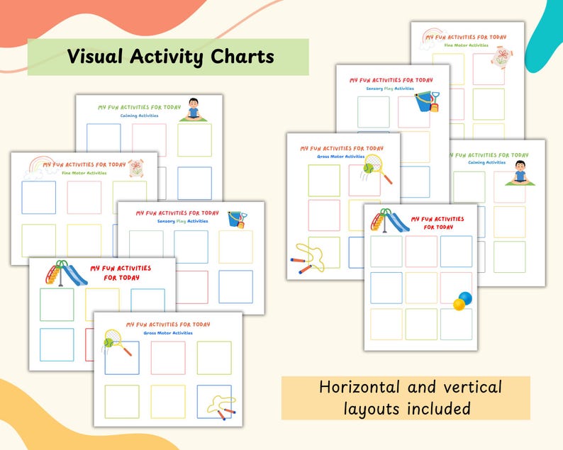 Occupational Therapy Activity Cards Bundle- 192 Visuals for Fine and ...